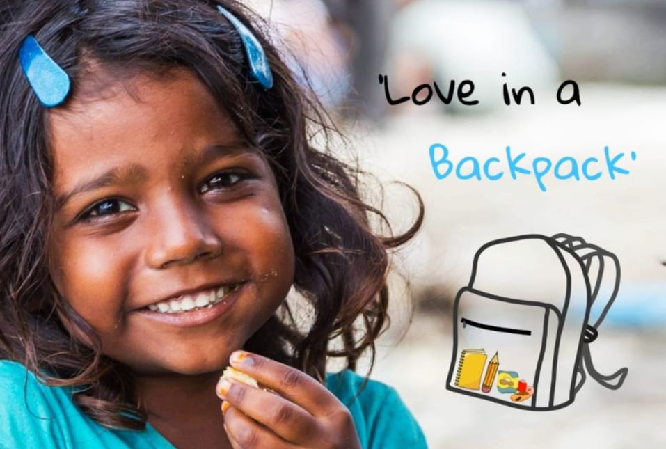 SUPPORT LESS-PRIVILEGE CHILDREN: LOVE IN A BACKPACK | Milaap