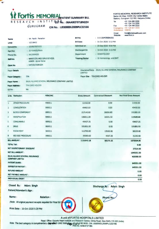 25 year old needs your help to fight Hodgkin's Lymphoma. | Milaap